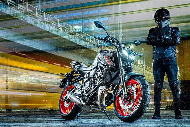 All new look and more for 2021 MT-07
